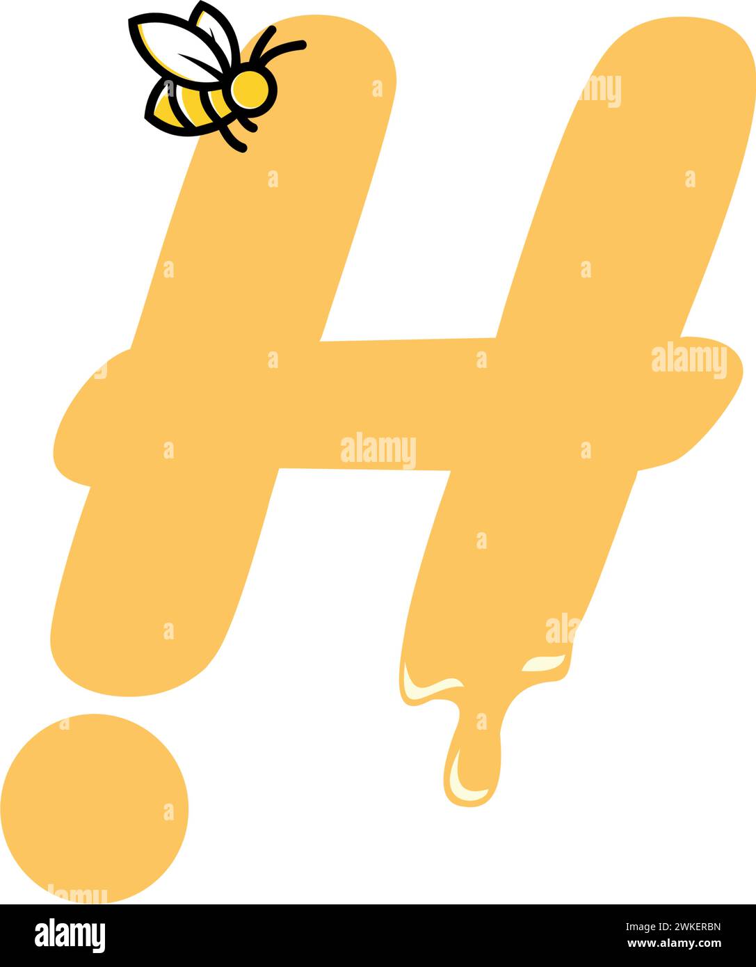 Bee icon isolated on white background. Honey flying bee, Concept for ...