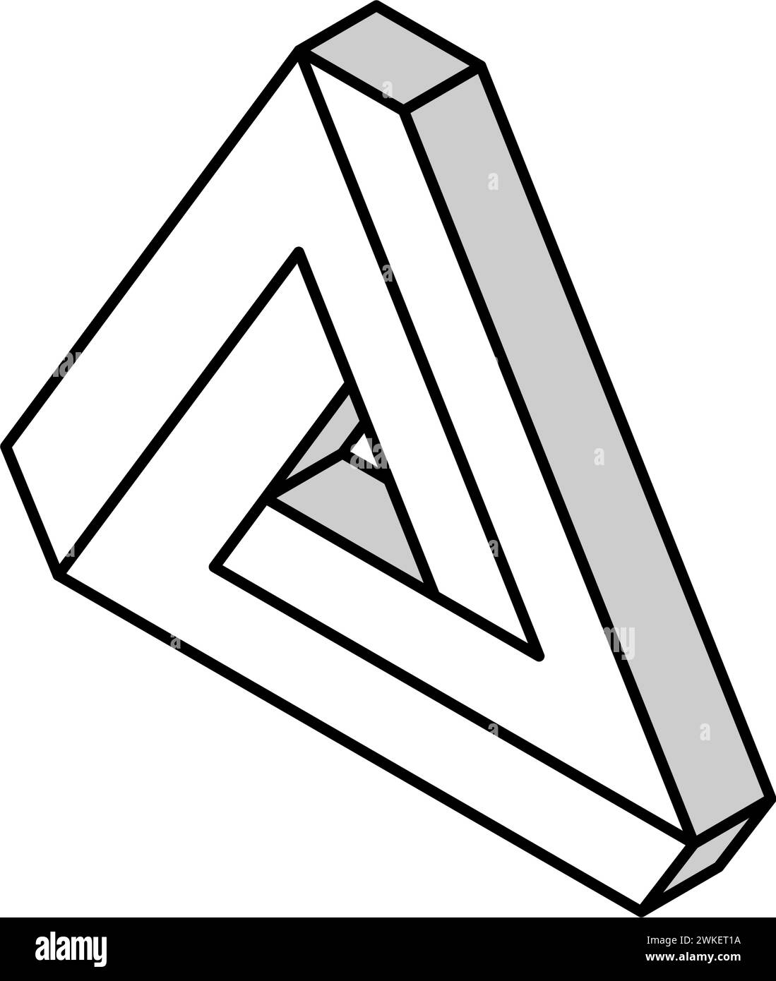 Penrose shape Black and White Stock Photos & Images - Alamy