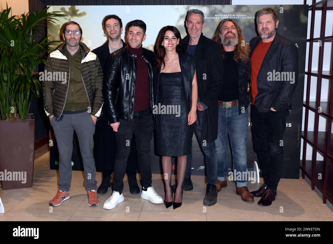 Francesca Verdini mit Cast und Team bei der Premiere des Kinofilms ...