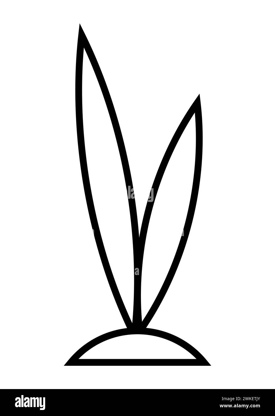 Seedling grown Stock Vector Images - Alamy