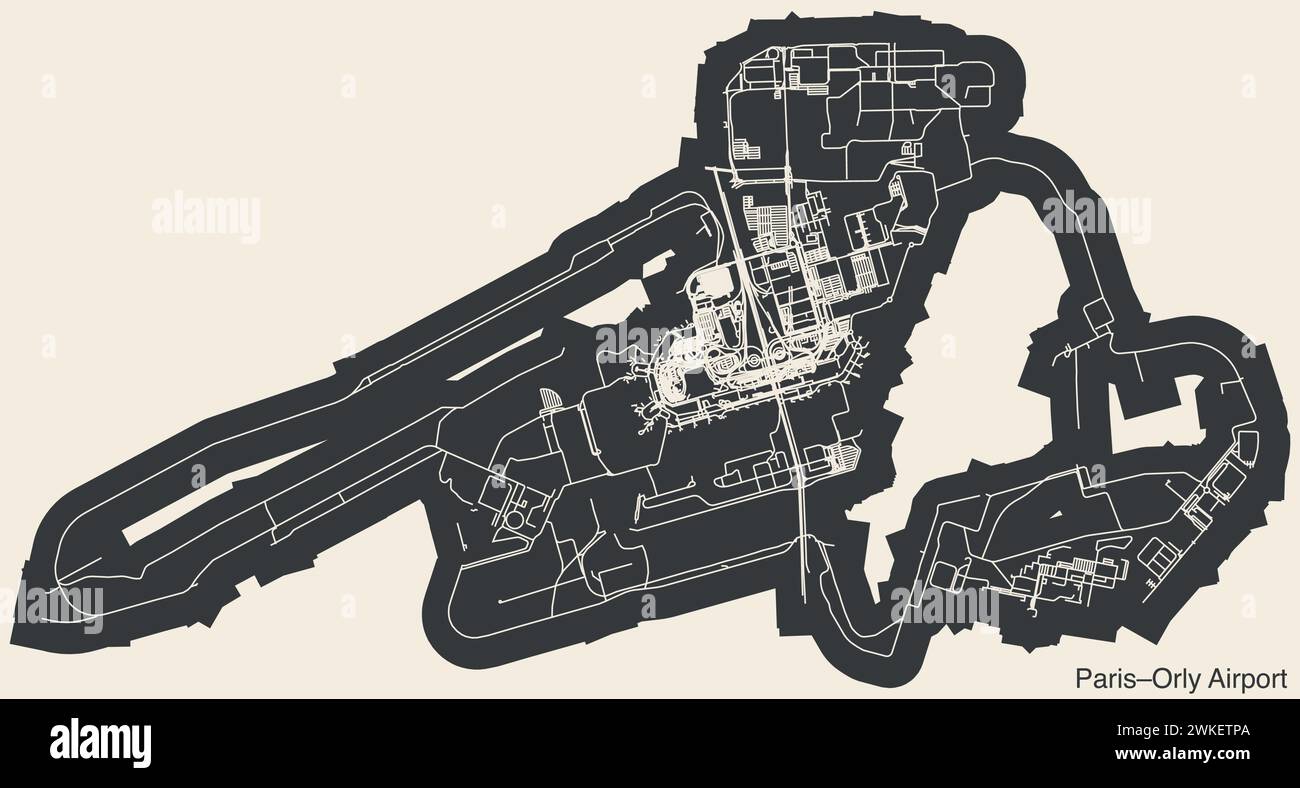 Terminal to orly airport Stock Vector Images - Alamy