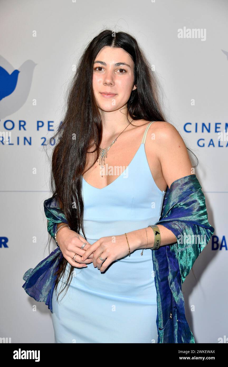 Anastasia Barner bei der Cinema For Peace Gala 2024 im WECC - Westhafen ...