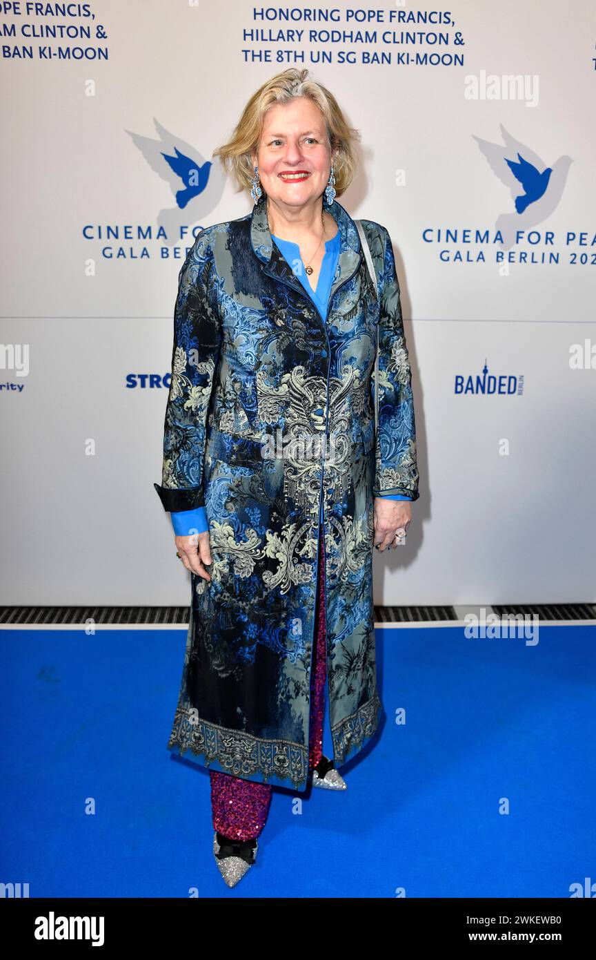 Christiane Gräfin zu Rantzau bei der Cinema For Peace Gala 2024 im WECC ...