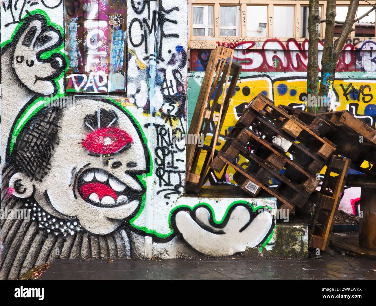 Some very striking images of the superb graffati at the Reykjavik ...