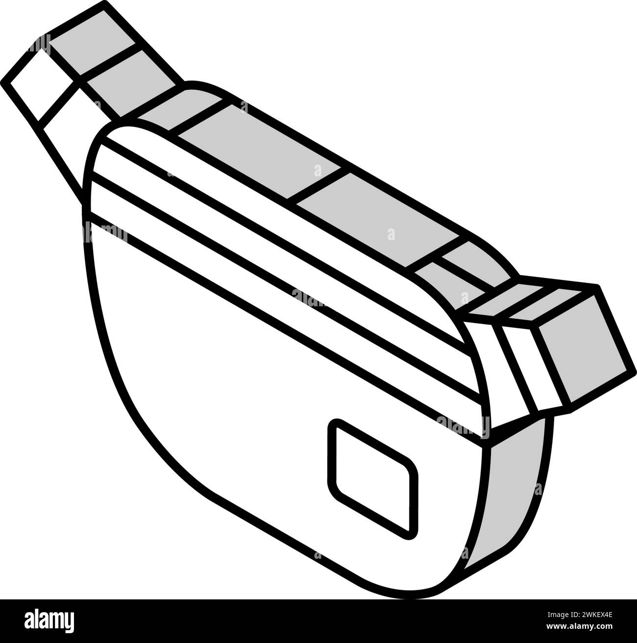 woman bag handbag isometric icon vector illustration Stock Vector Image ...