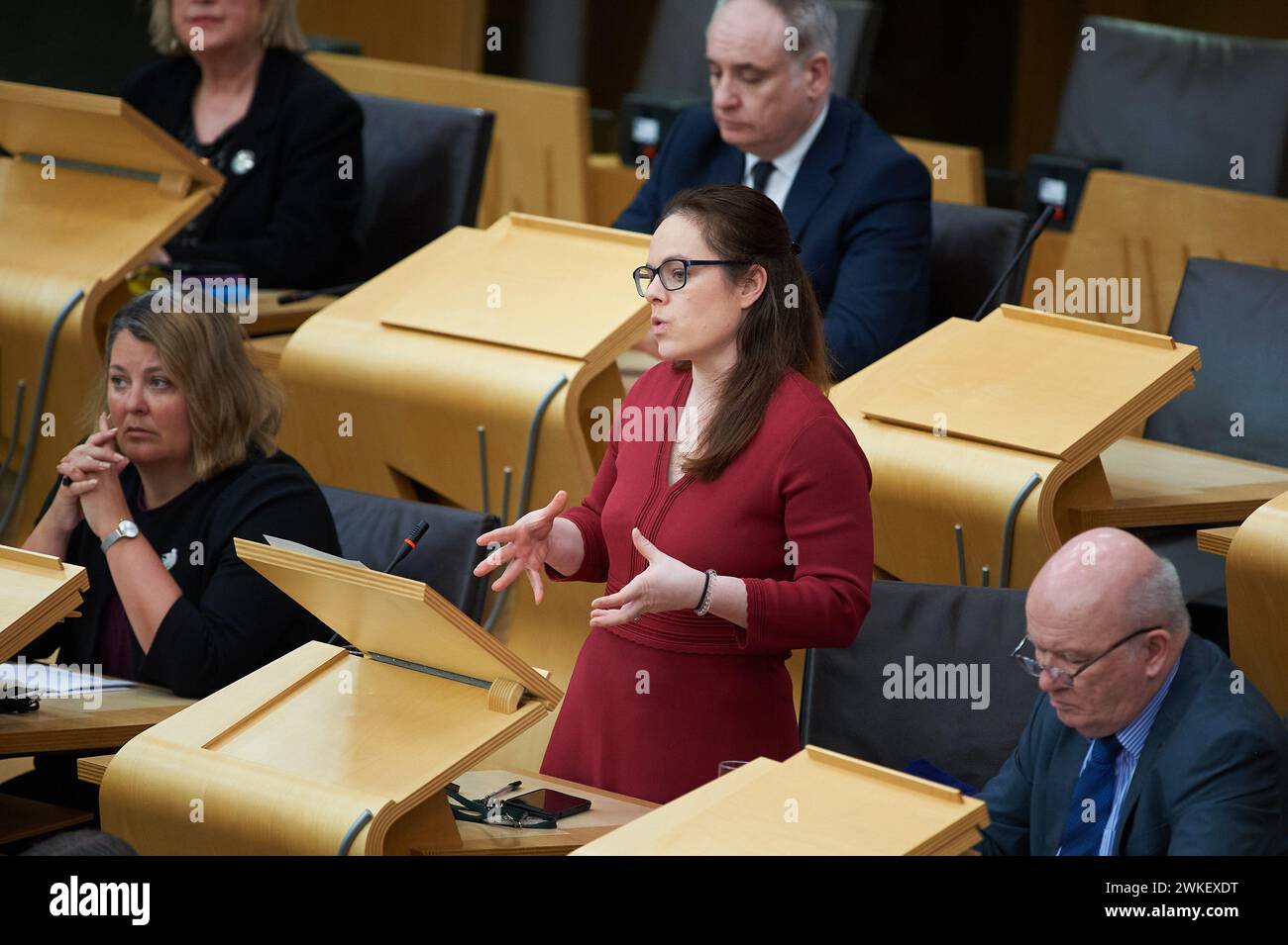 Edinburgh Scotland, UK 20 February 2024. Kate Forbes MSP at the ...