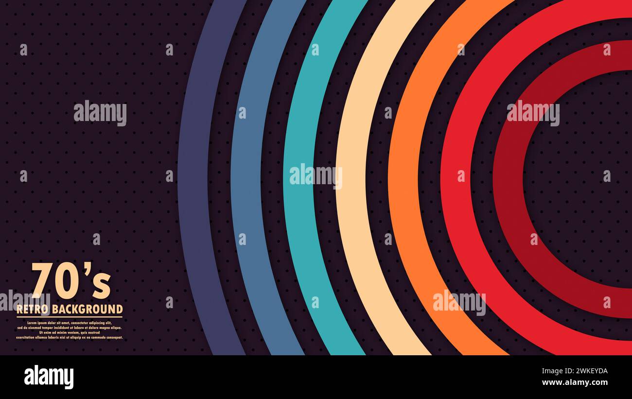 1970's pattern frame Stock Vector Images - Alamy