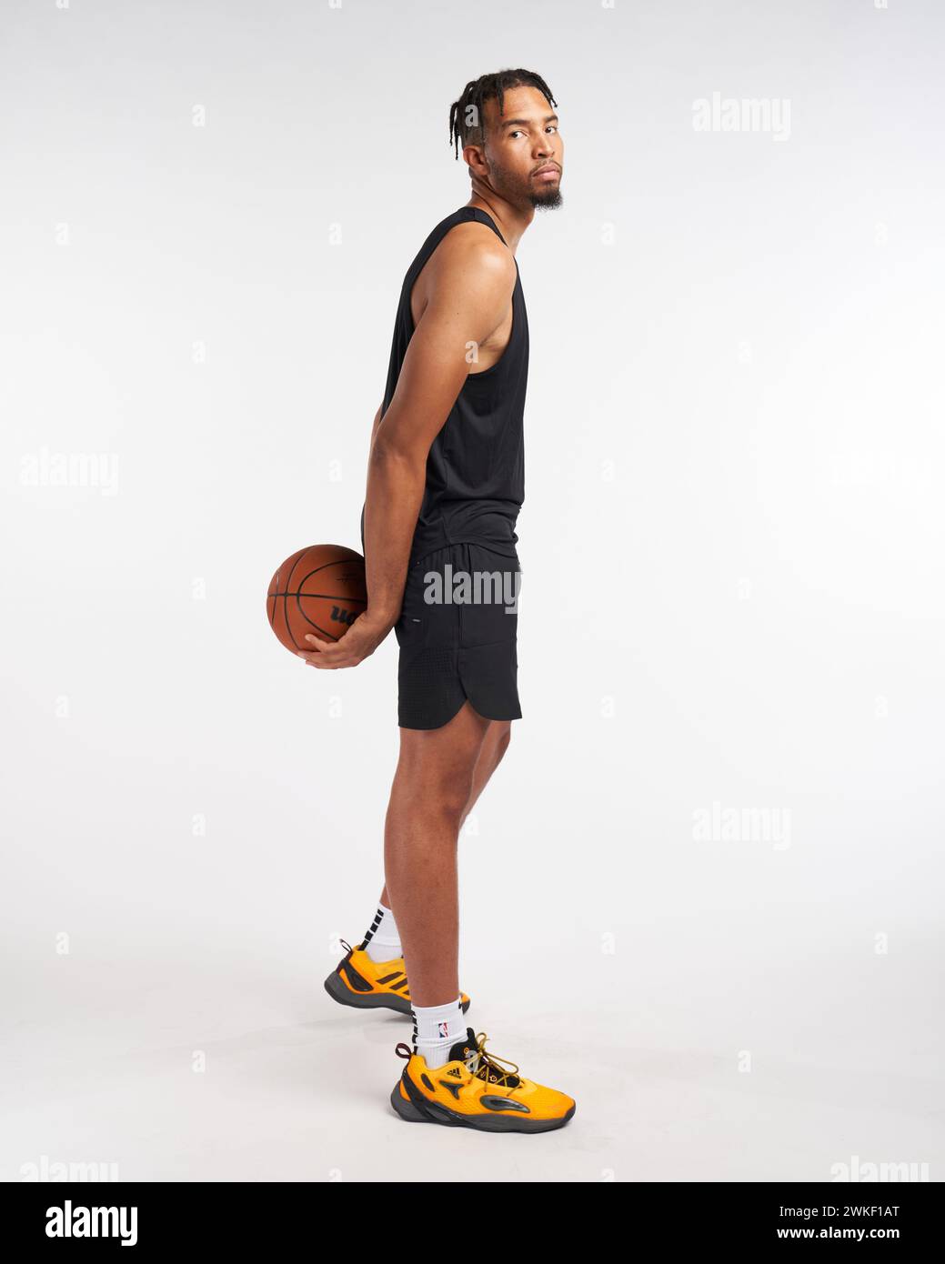 Cleveland Cavaliers forward Isaiah Mobley poses for a portrait on July ...