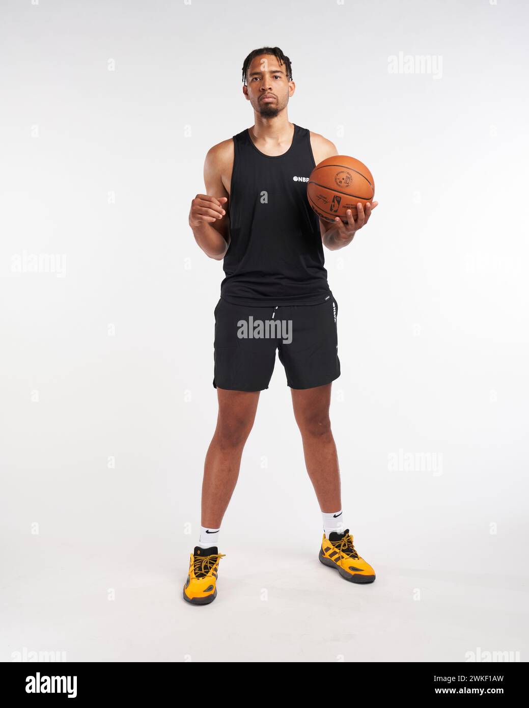 Cleveland Cavaliers forward Isaiah Mobley poses for a portrait on July ...