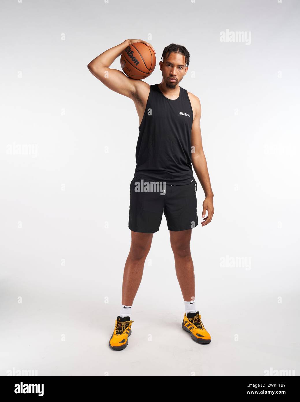 Cleveland Cavaliers forward Isaiah Mobley poses for a portrait on July ...