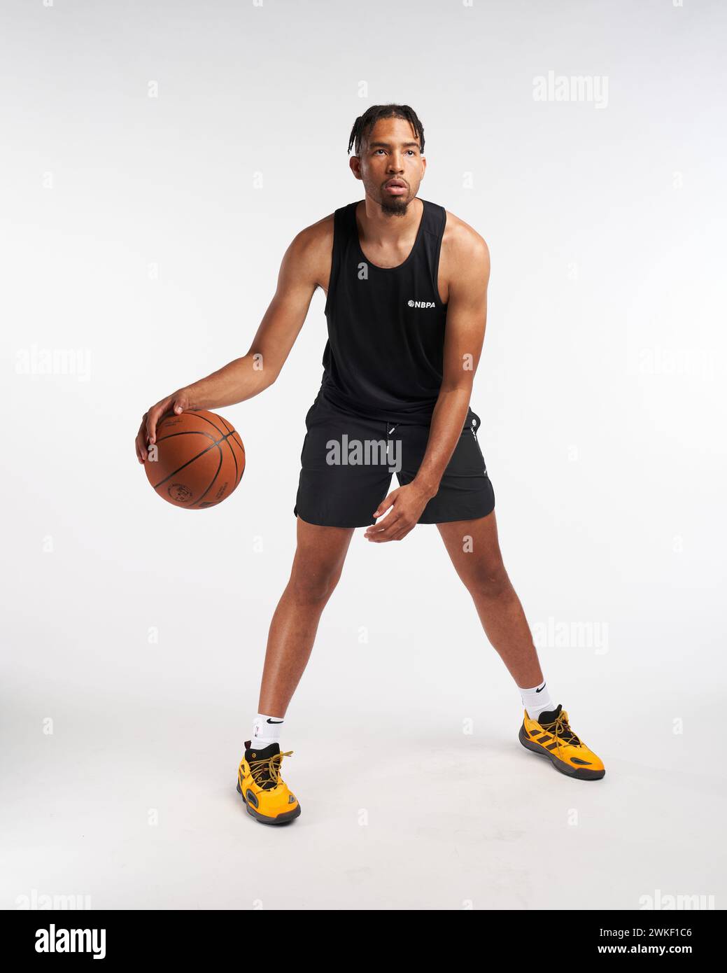 Cleveland Cavaliers forward Isaiah Mobley poses for a portrait on July ...