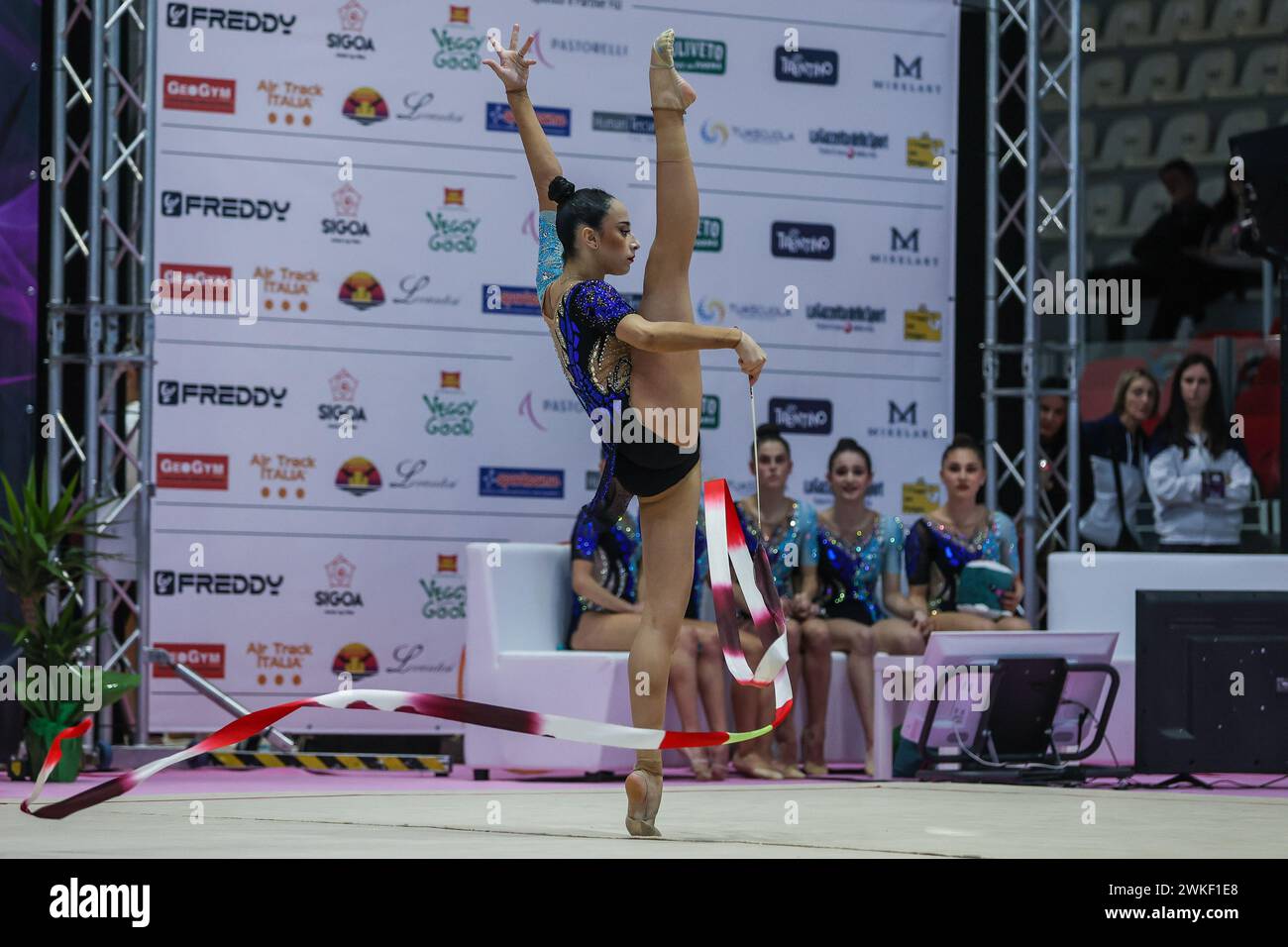 Chieti, Italy. 18th Feb, 2024. Alba Bautista of Kinesis SSD during ...