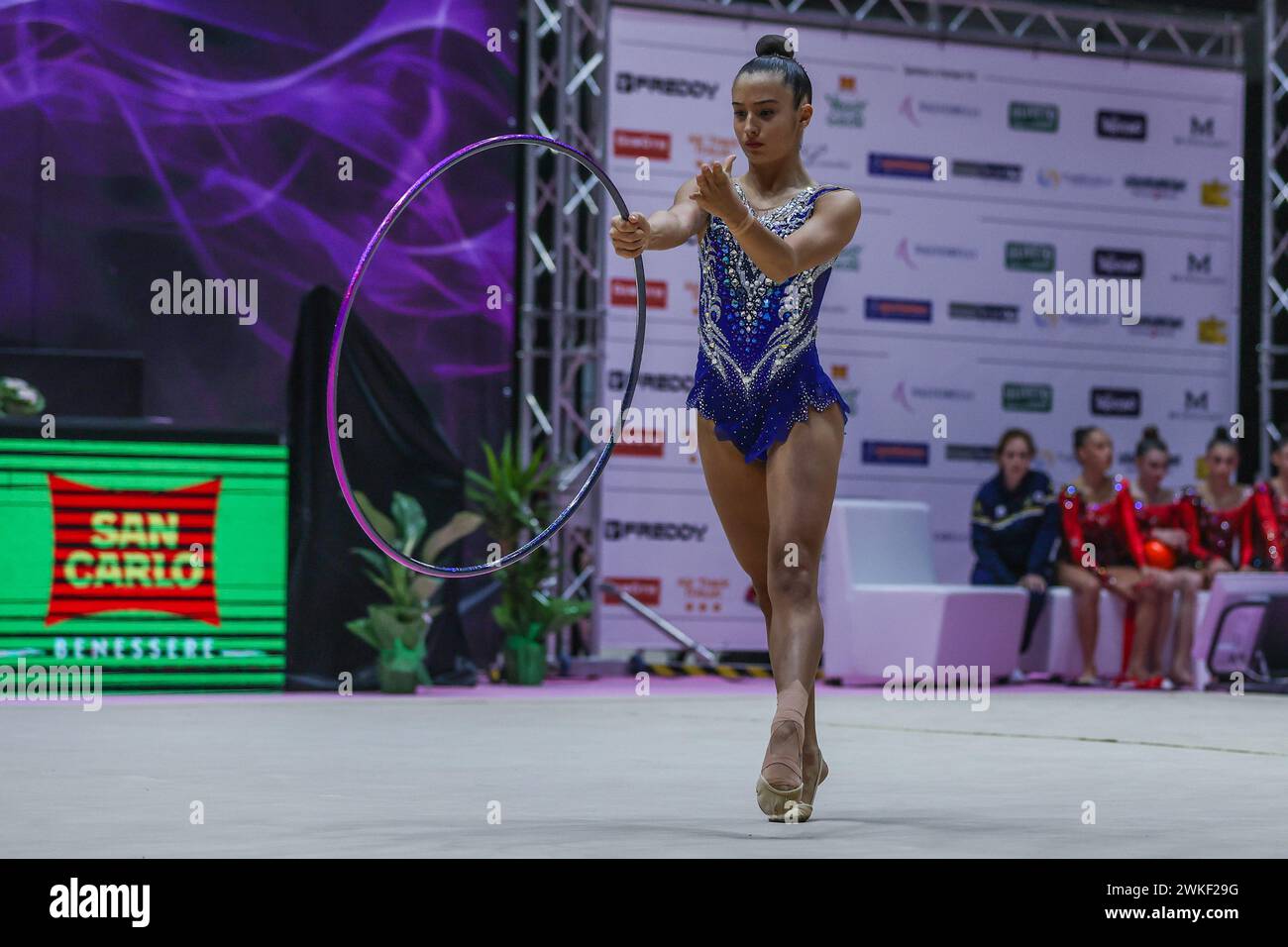 Chieti, Italy. 18th Feb, 2024. Viola Sella of Forza e Coraggio Milano ...
