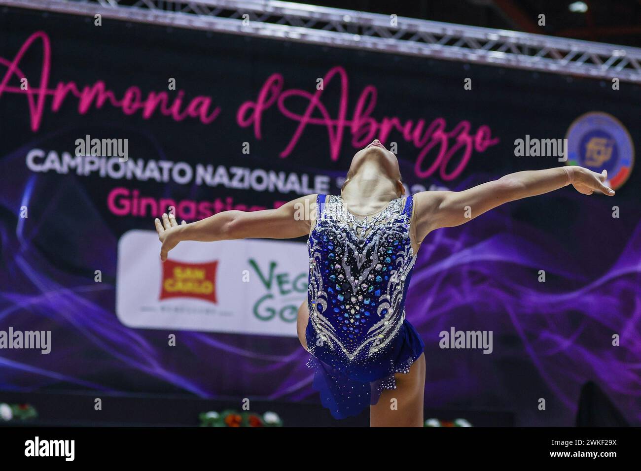 Chieti, Italy. 18th Feb, 2024. Viola Sella of Forza e Coraggio Milano ...