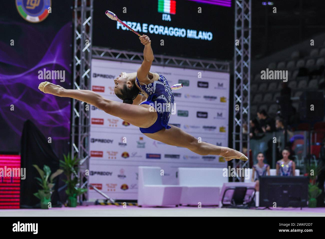 Chieti, Italy. 18th Feb, 2024. Viola Sella of Forza e Coraggio Milano ...