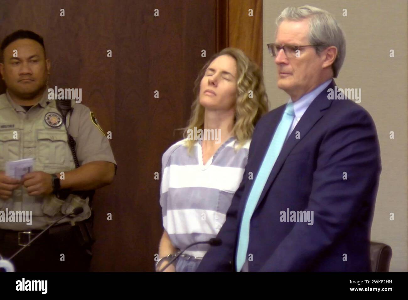 FILE - This image from video shows Ruby Franke during a hearing Monday ...