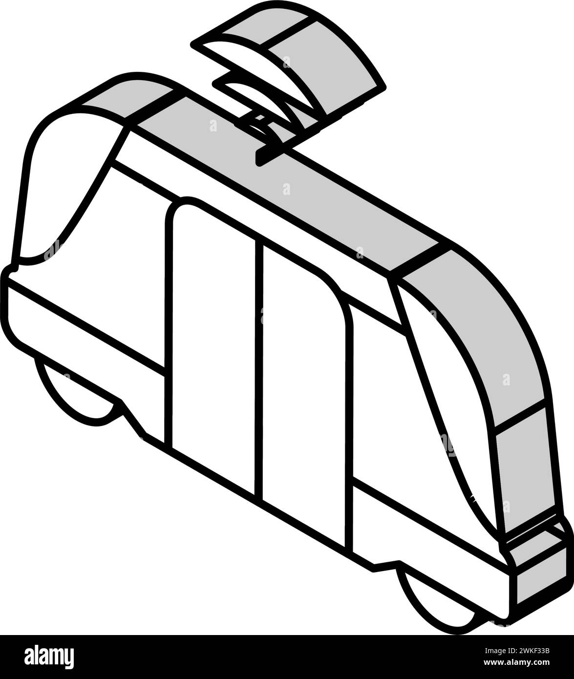 automated transport isometric icon vector illustration Stock Vector ...