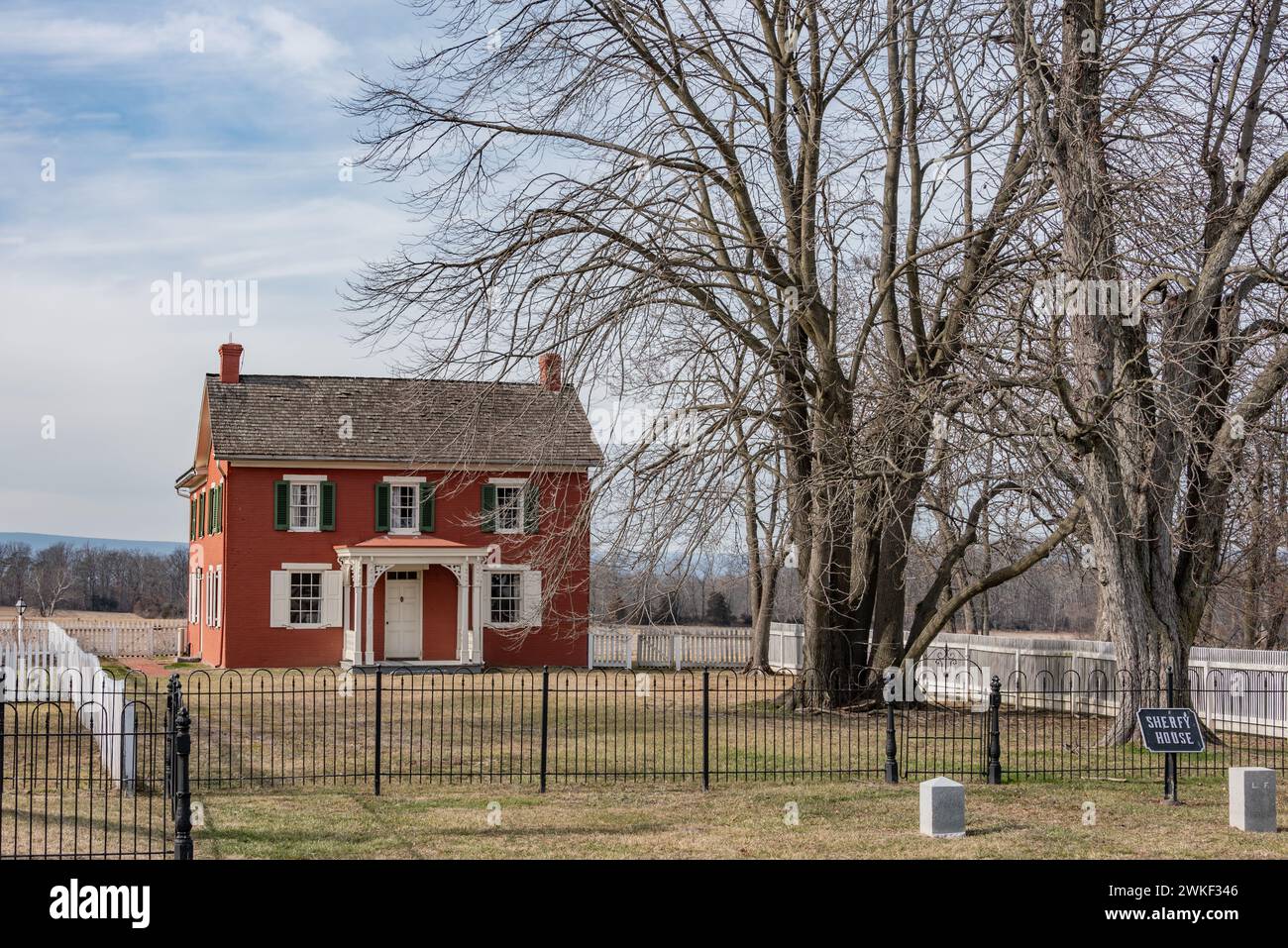 The Sherfy House , Gettysburg Pennsylvania USA Stock Photo - Alamy