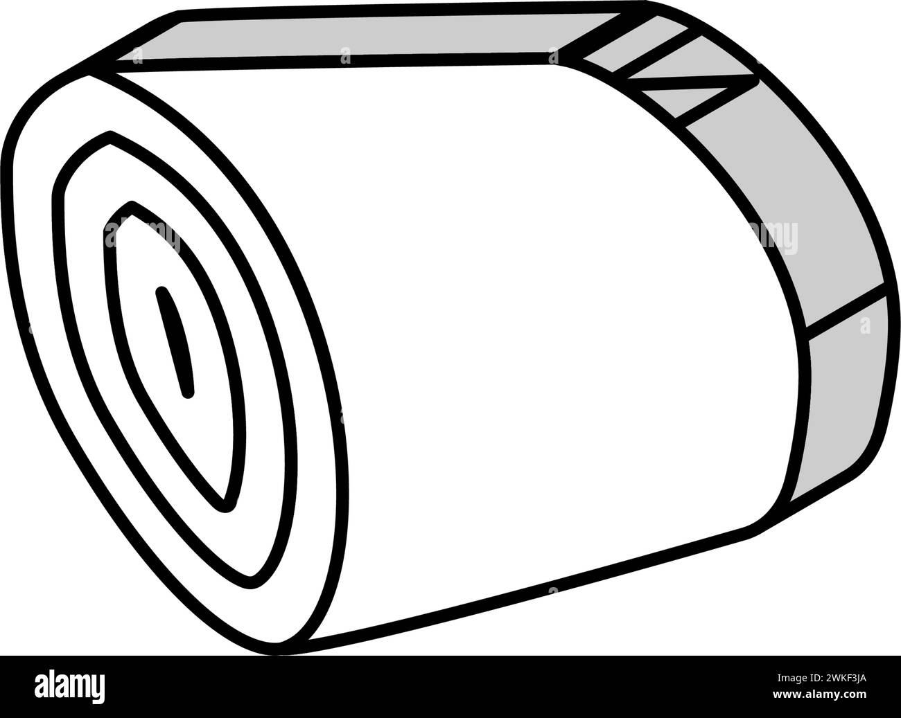 log wood timber isometric icon vector illustration Stock Vector Image ...