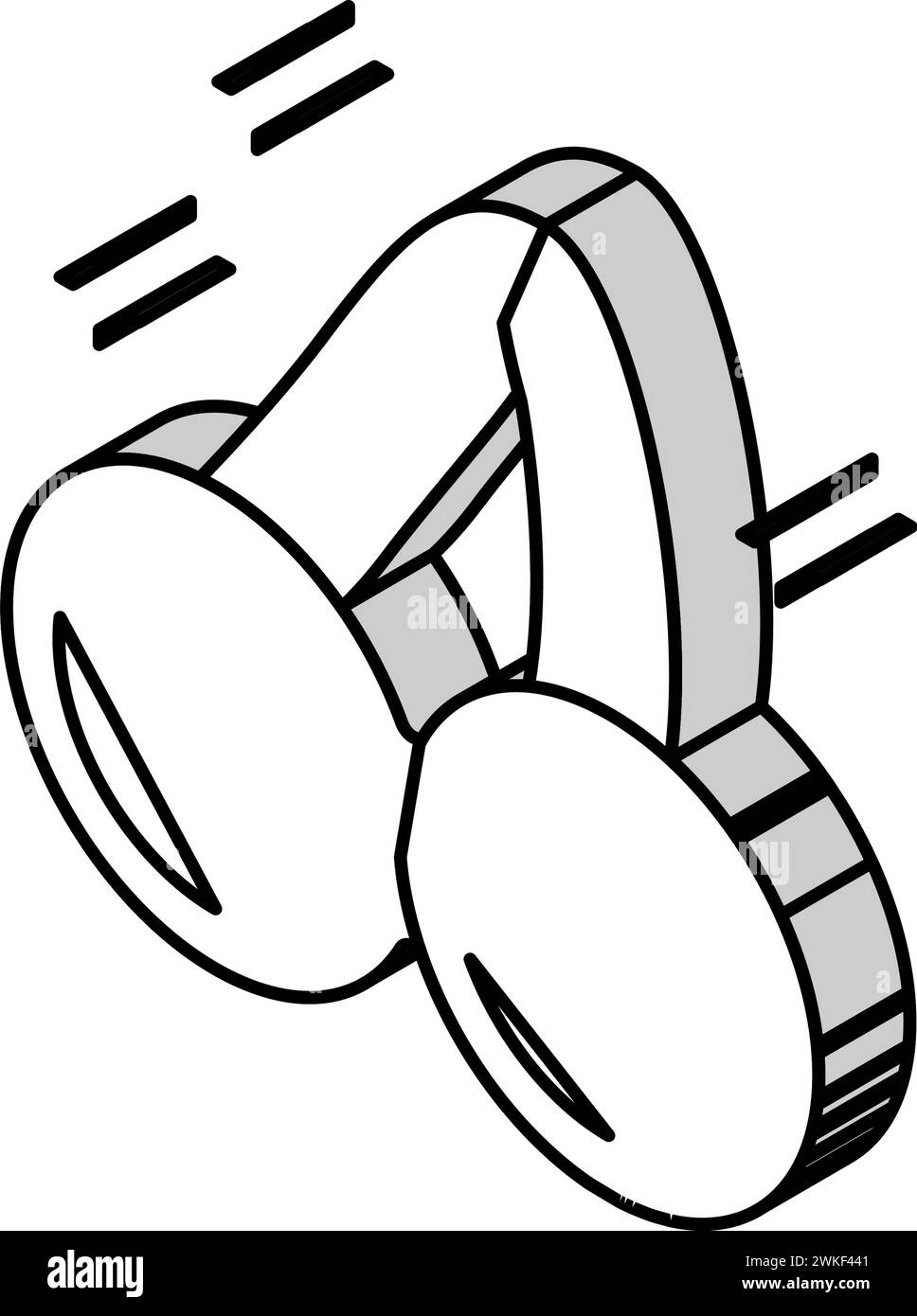 cherry jelly candy gummy isometric icon vector illustration Stock ...