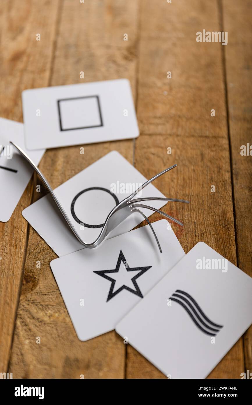 Fork bending tricks hi-res stock photography and images - Alamy