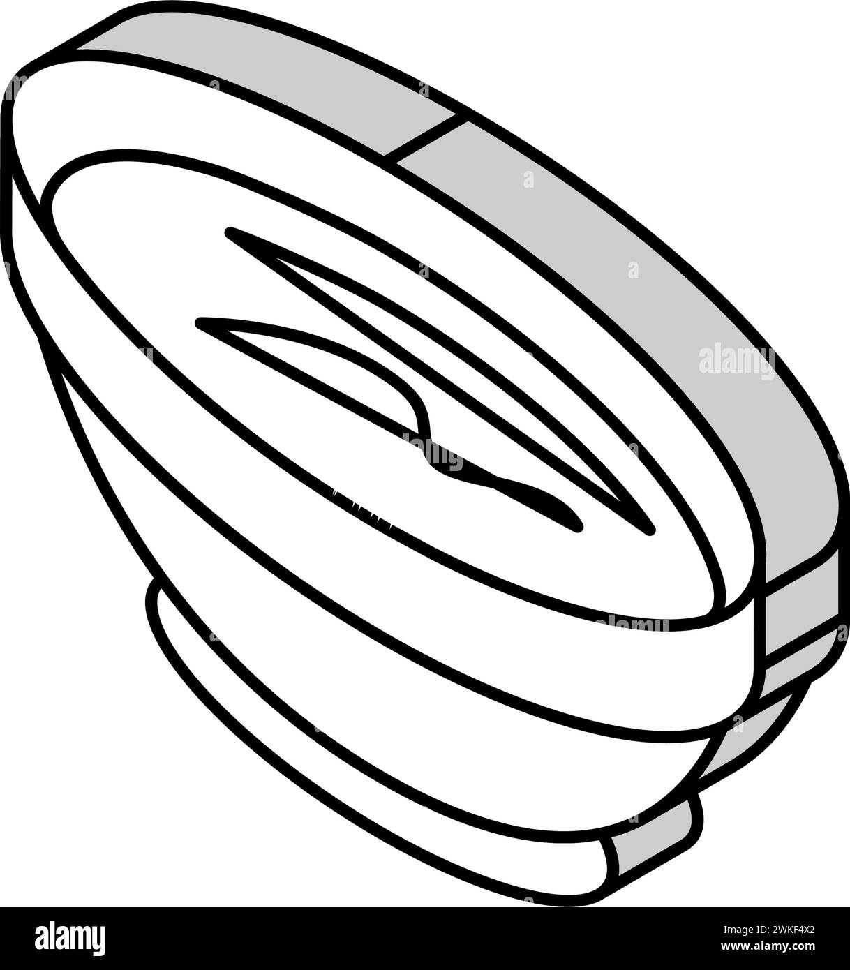 bowl mayonnaise sauce food isometric icon vector illustration Stock ...