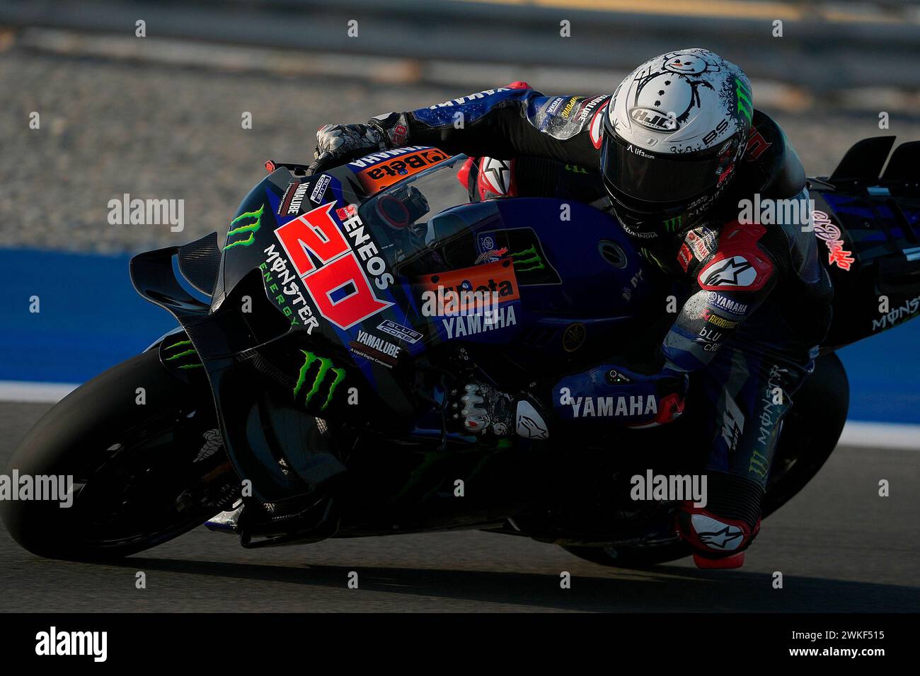 Quartararo monster yamaha qatar hi-res stock photography and images - Alamy