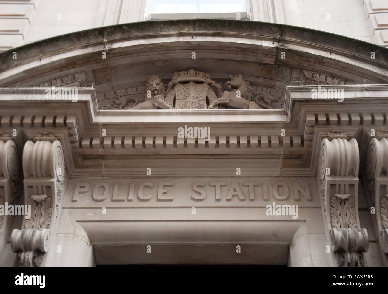 Beautiful ornate entrance to Bow Street Police Station (now a ...