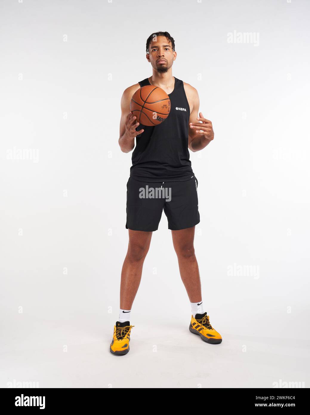 Cleveland Cavaliers forward Isaiah Mobley poses for a portrait on July ...