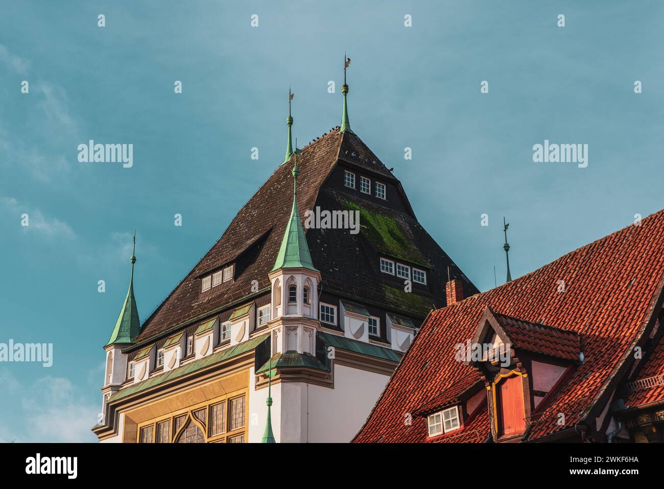 Panoramic view of The Bomann Museum in Celle in Germany Stock Photo - Alamy