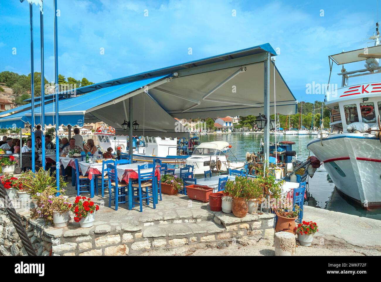 Meganisi taverna greece hi-res stock photography and images - Alamy