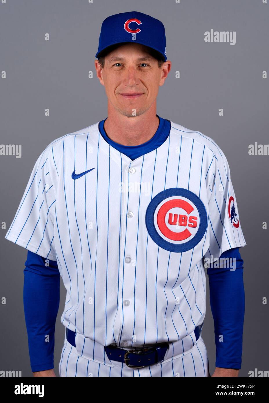 This is a 2024 photo of manager Craig Counsell of the Chicago Cubs ...