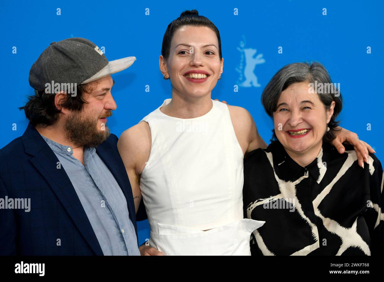 David Scheid, Anja Plaschg und Maria Hofstätter beim Photocall zum ...