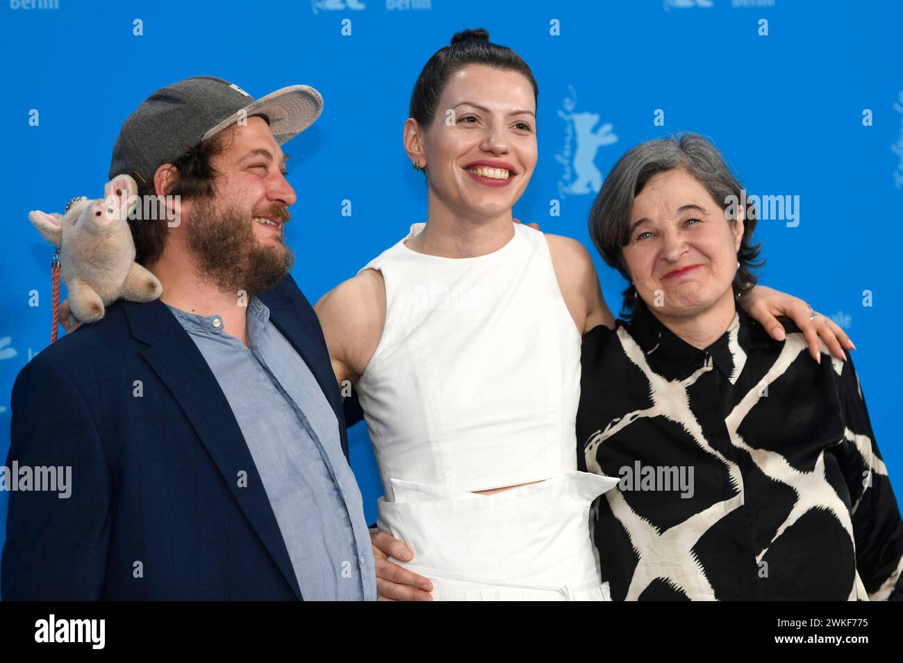 David Scheid, Anja Plaschg und Maria Hofstätter beim Photocall zum ...