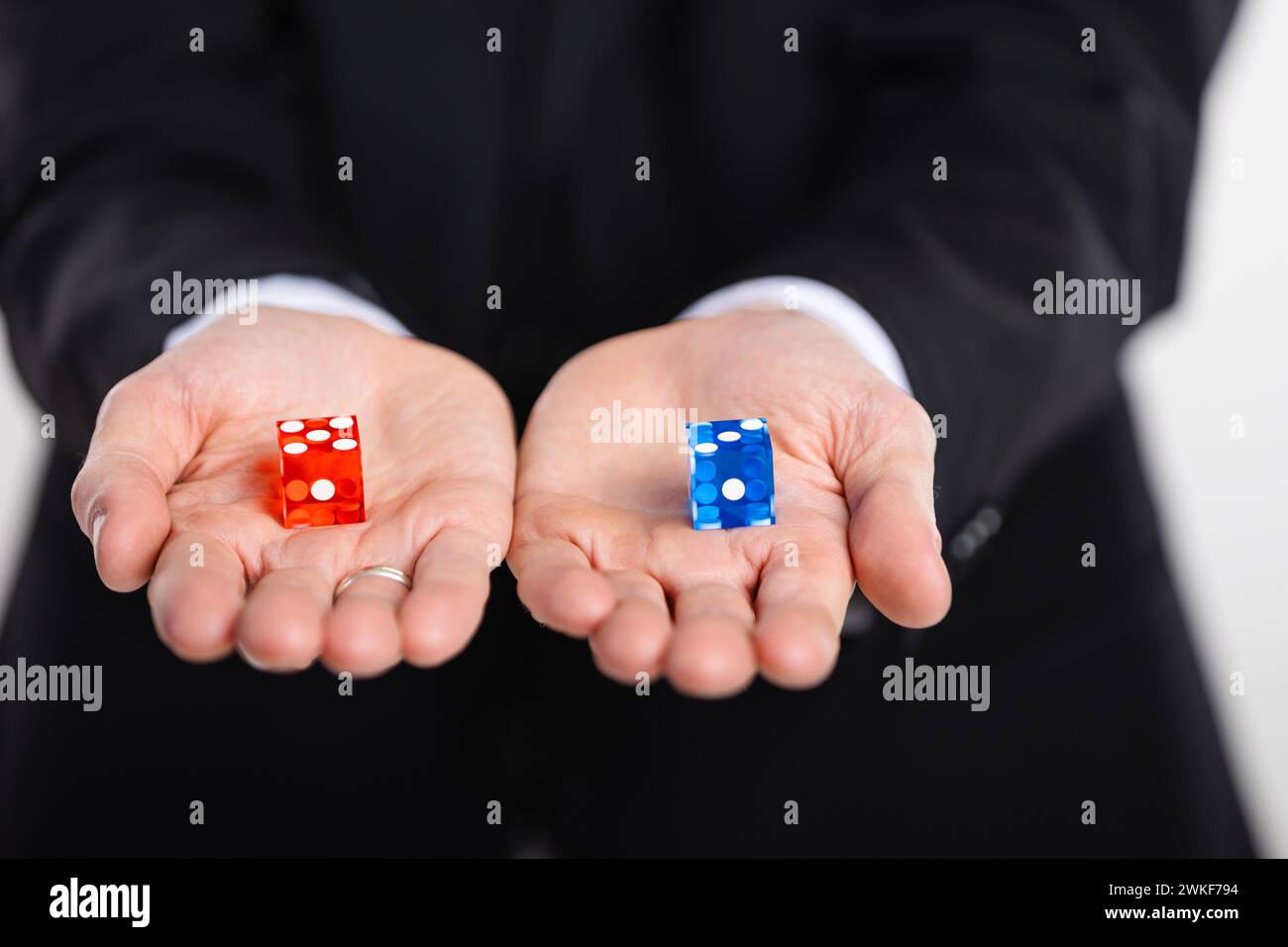 dice are an important part of the tricks of magic artists, illusionists ...