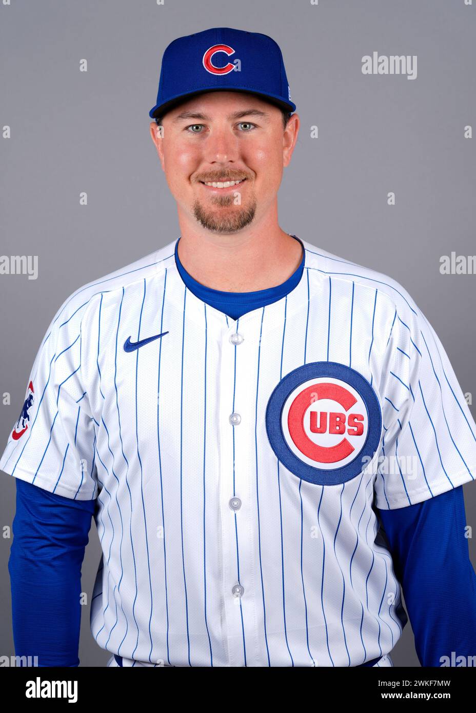 This is a 2024 photo of Mark Leiter Jr. of the Chicago Cubs baseball ...