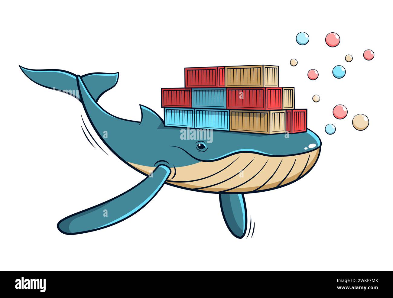 Back of fish Stock Vector Images - Alamy