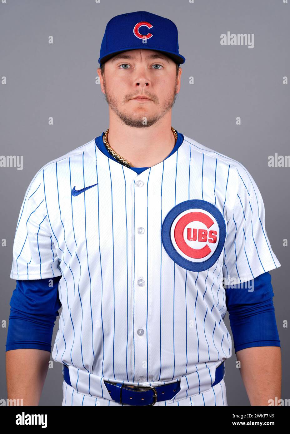 This is a 2024 photo of Justin Steele of the Chicago Cubs baseball team ...