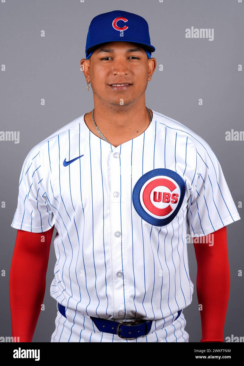 This is a 2024 photo of Adbert Alzolay of the Chicago Cubs baseball ...