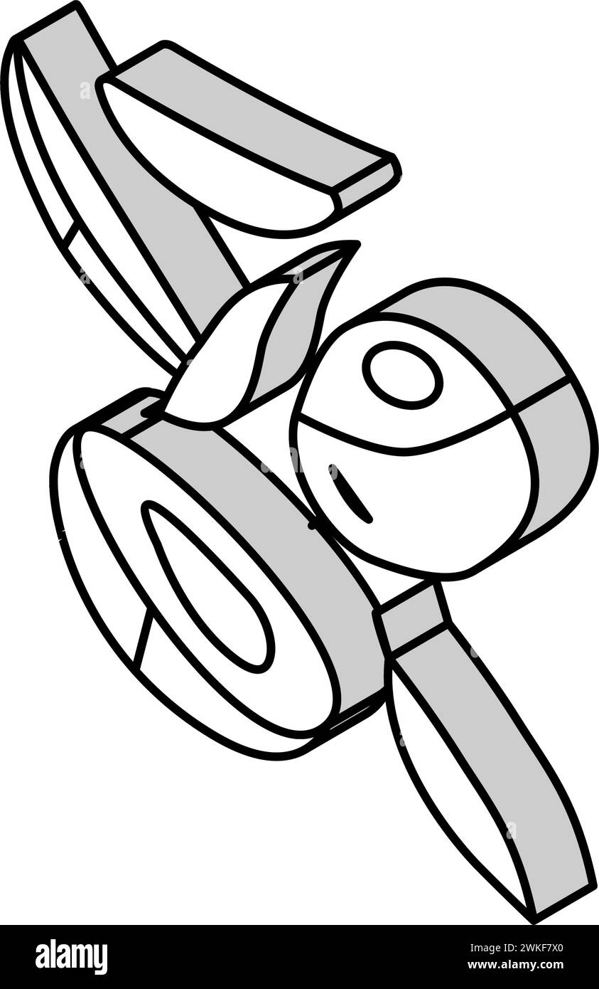 mango ripe cut leaf red isometric icon vector illustration Stock Vector ...