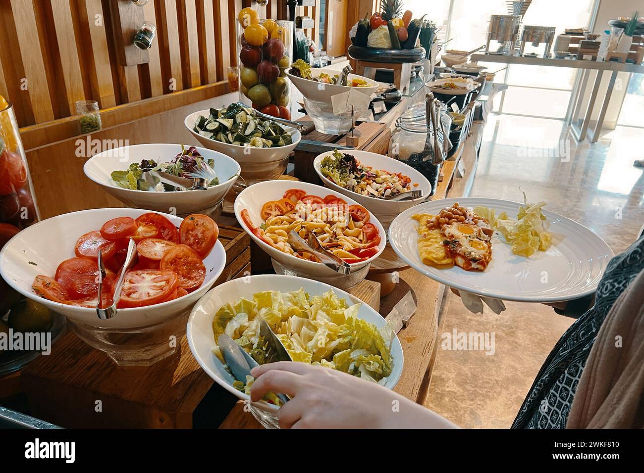 Variety buffet appetizers red hi-res stock photography and images - Alamy