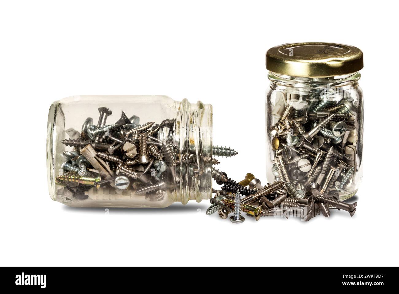 Jar of screws hi-res stock photography and images - Alamy