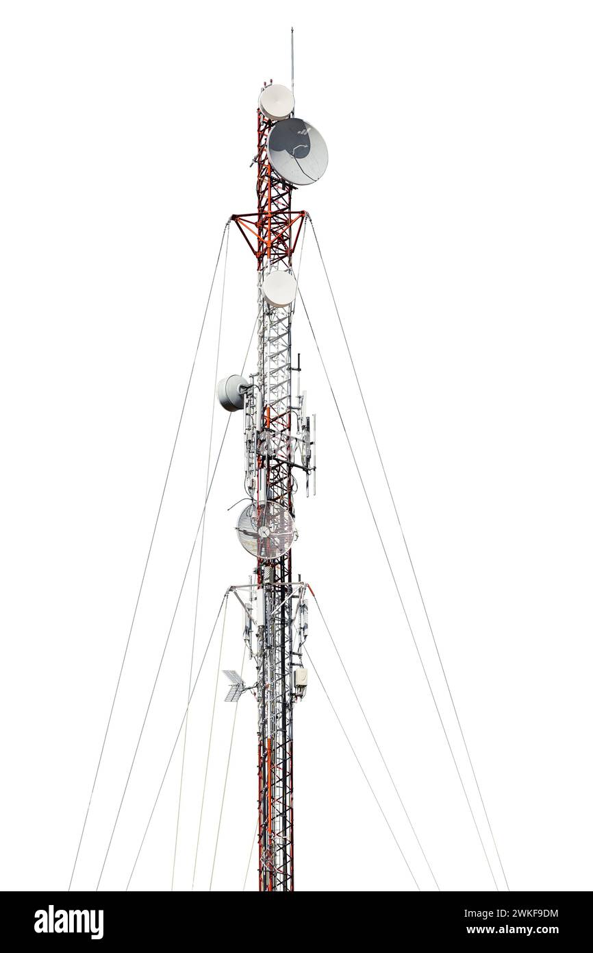 Antennas telephony Cut Out Stock Images & Pictures - Alamy