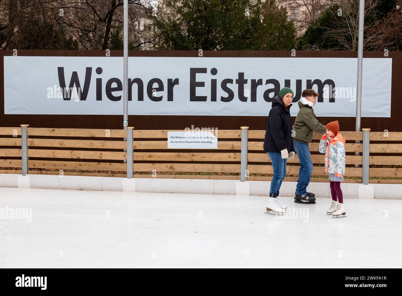 Vienna austria wiener eistraum hi-res stock photography and images - Alamy