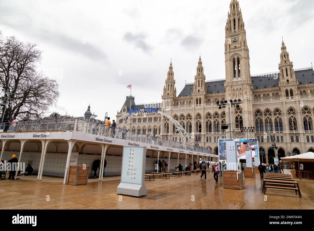 Vienna austria wiener eistraum hi-res stock photography and images - Alamy