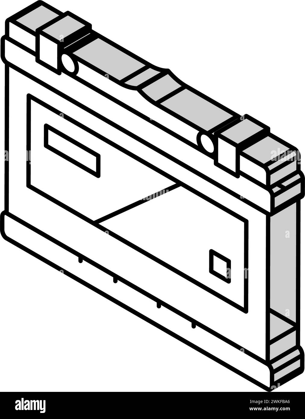Enhanced flooded battery efb line Stock Vector Images - Alamy