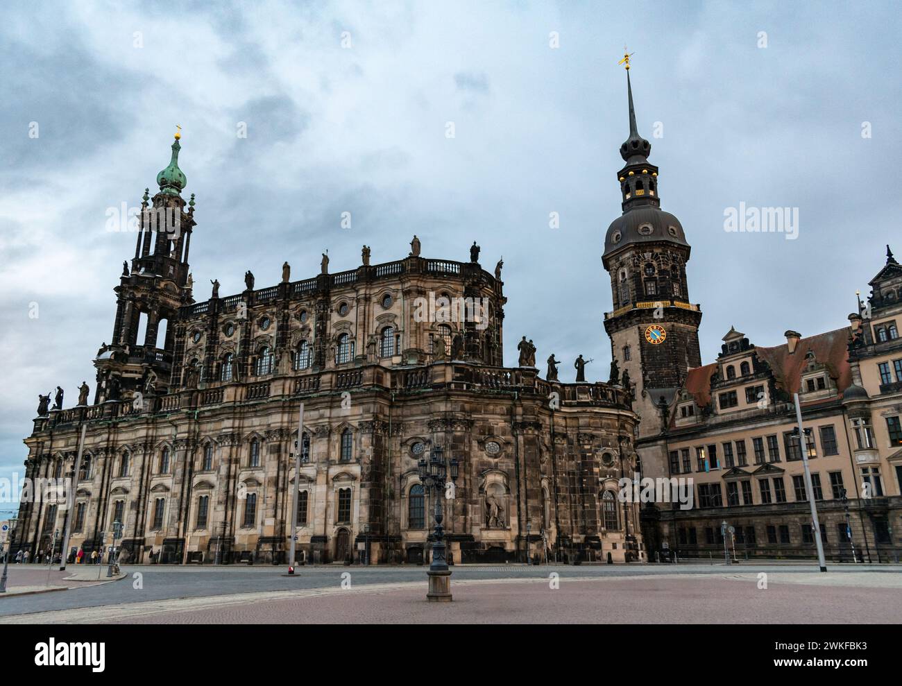 Tower historical saxony dresden hi-res stock photography and images - Alamy