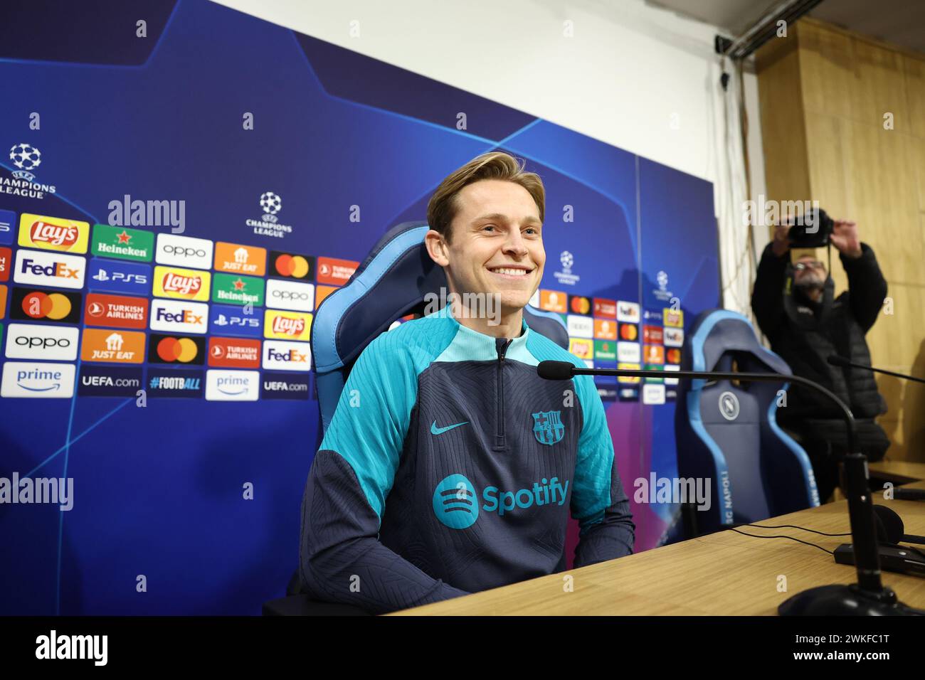 Napoli, Italia. 20th Feb, 2024. Foto Alessandro Garofalo/LaPresse 20 febbraio 2024 Napoli ...