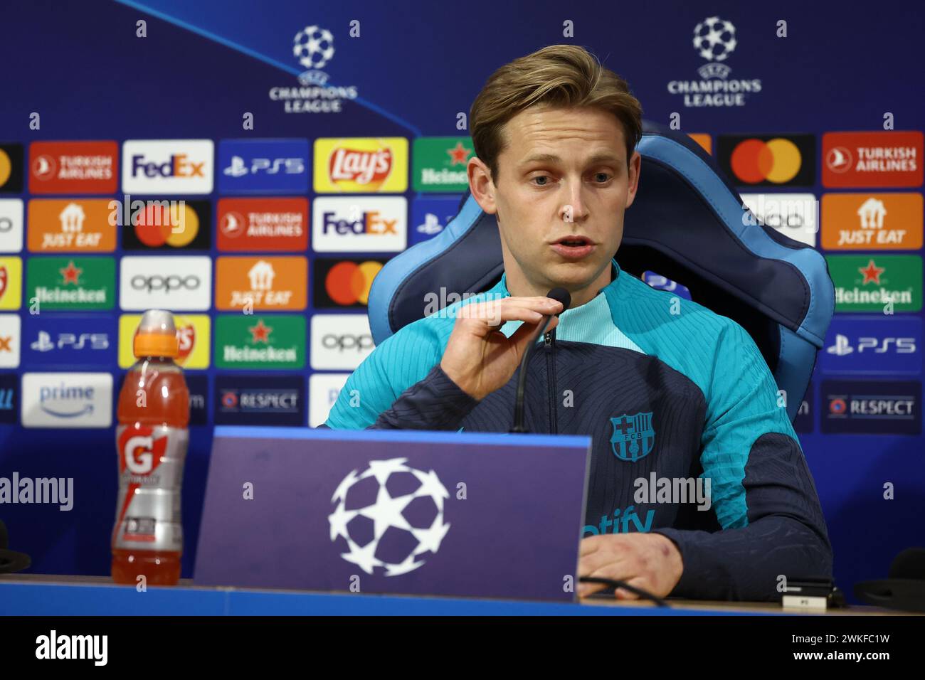 Napoli, Italia. 20th Feb, 2024. Foto Alessandro Garofalo/LaPresse 20 febbraio 2024 Napoli ...