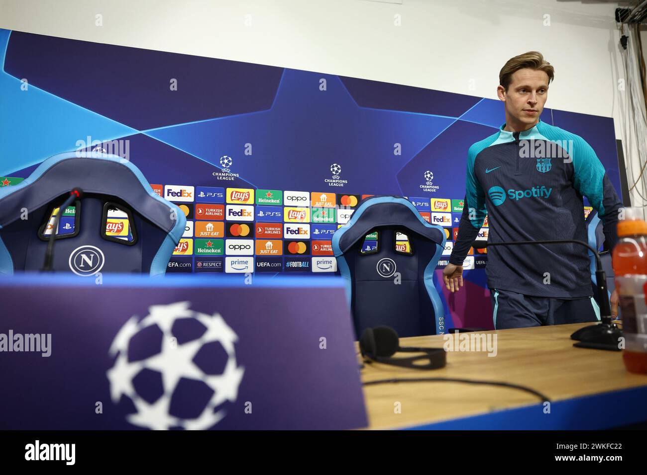 Napoli, Italia. 20th Feb, 2024. Foto Alessandro Garofalo/LaPresse 20 febbraio 2024 Napoli ...